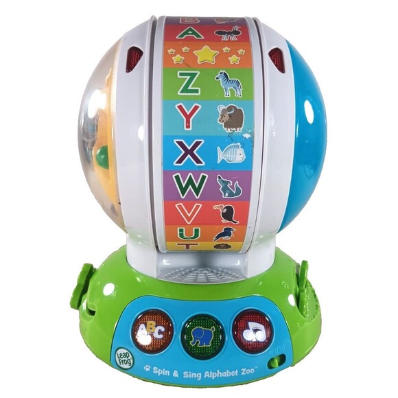 Leapfrog | Toys | Leapfrog Spin And Sing Alphabet Zoo 3 Ways To Play ...